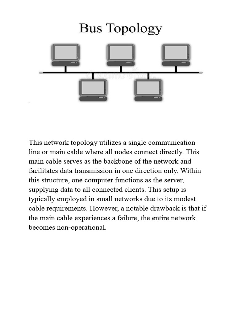 Bus Topology | PDF