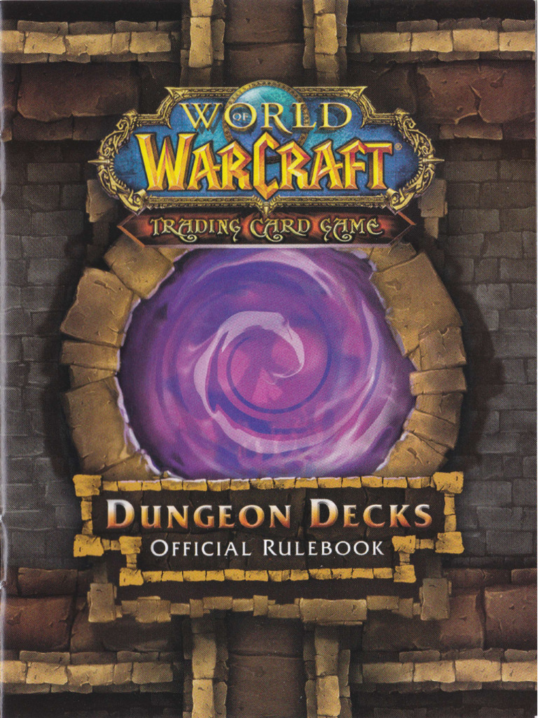 World of Warcraft TCG Dungeons Rulebook | PDF