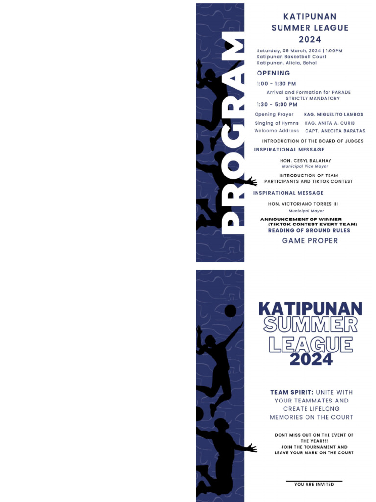 League Program | PDF