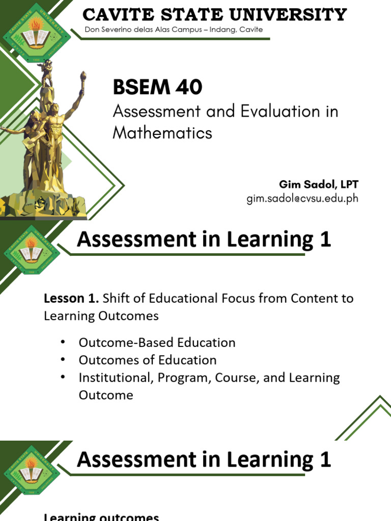 BSEM 40 - Complete | PDF | Educational Assessment | Learning