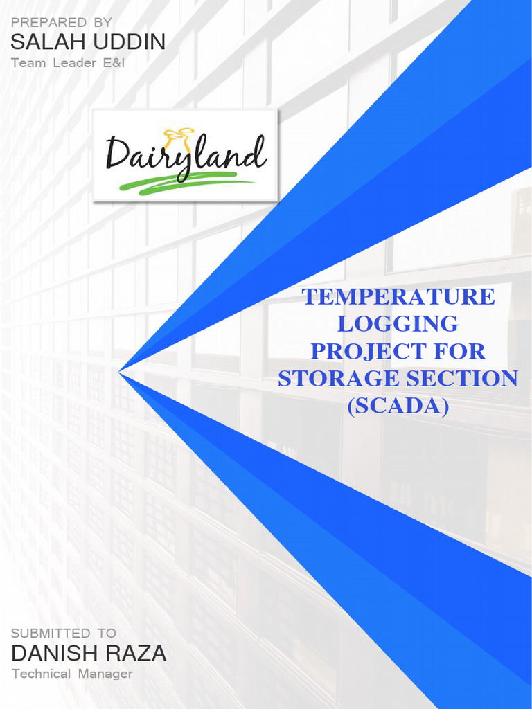 SCADA Temperature Logging Plan | PDF | Programmable Logic Controller ...