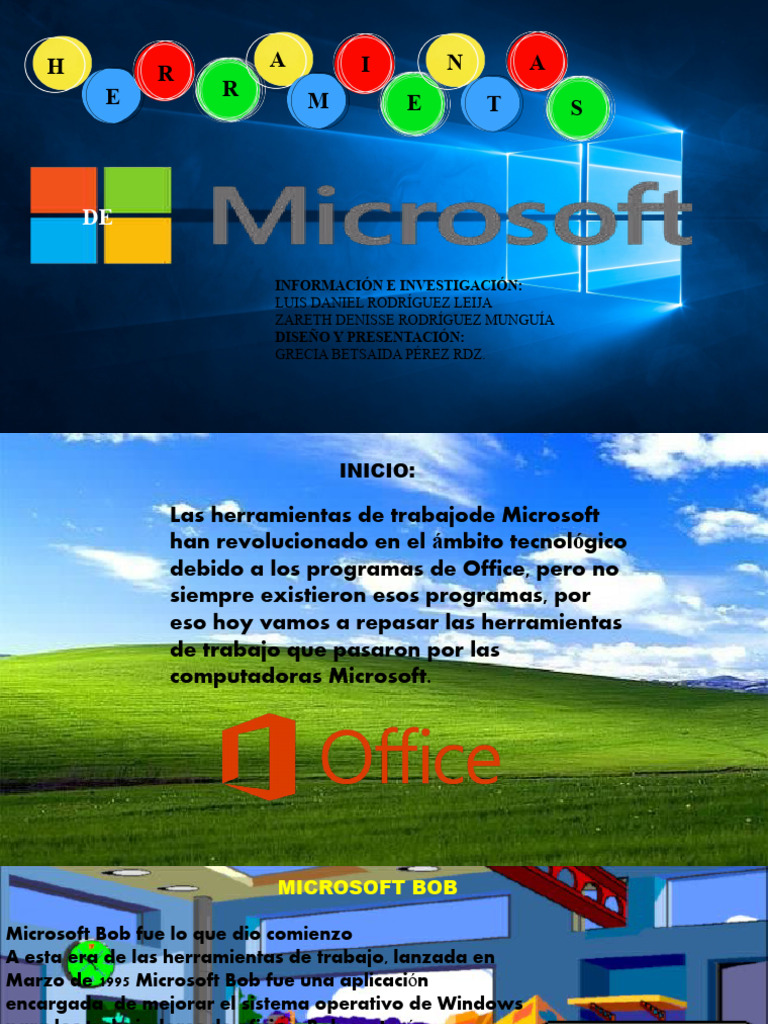 Herramientas de Microsoft | PDF | Microsoft | Software de la aplicacion