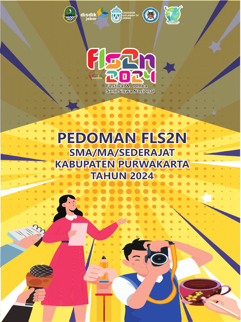 Pedoman FLS2N Sma-Ma-Sederajat Kabupaten Purwakarta 2024 | PDF | Seni