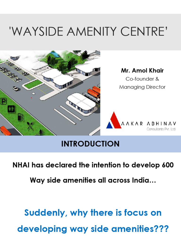 Wayside Amenities For Students | PDF | Road Surface | Controlled Access ...