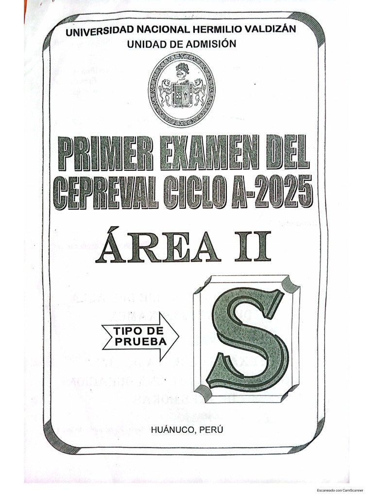 Cepre A-1 Ii | PDF