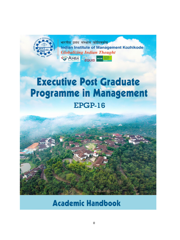 EPGP-16 Handbook | PDF | Workweek And Weekend