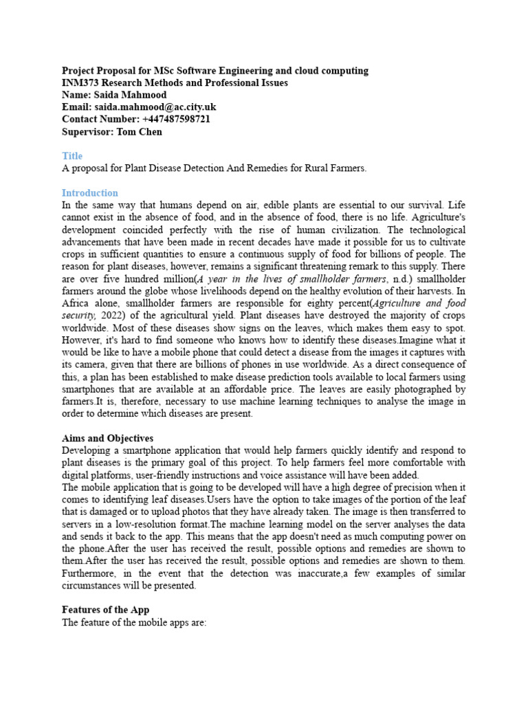 Project Proposal-Saida-adcr513 | Download Free PDF | Artificial Neural ...