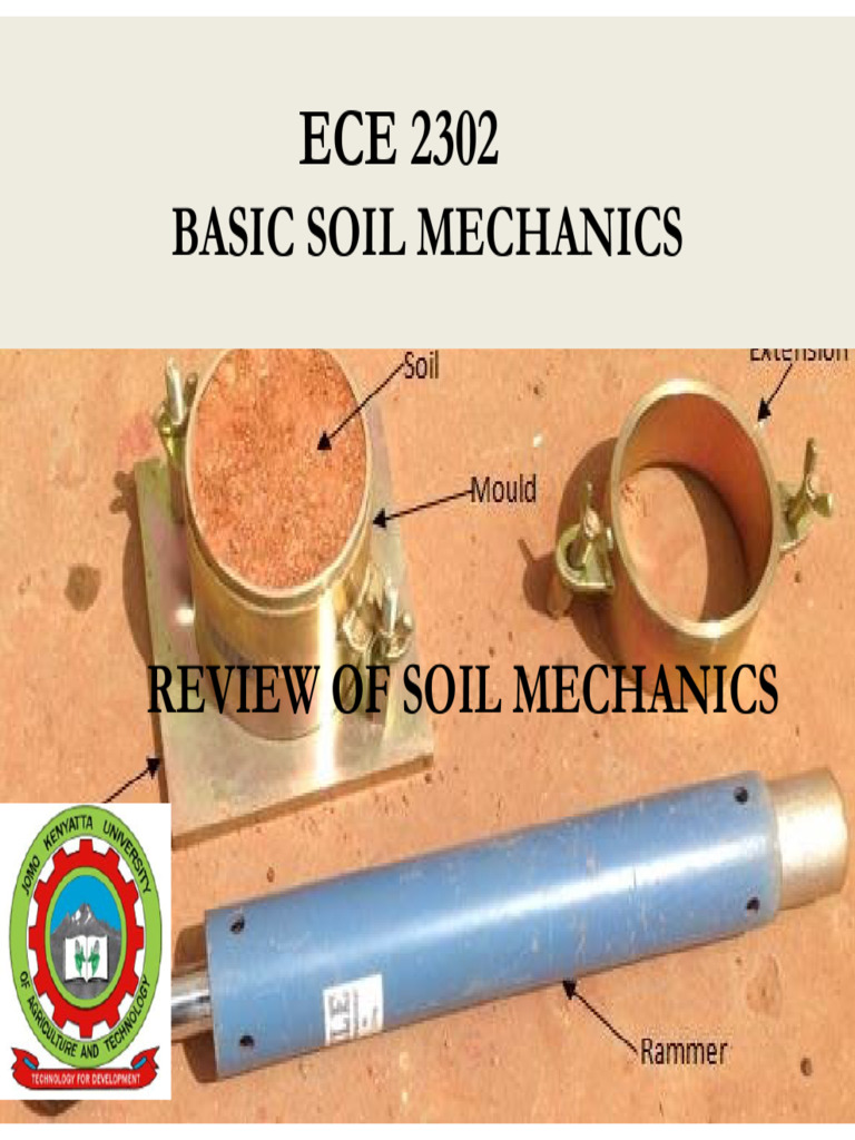 Topic-2 Review of Soil Mechanics | PDF | Silt | Soil