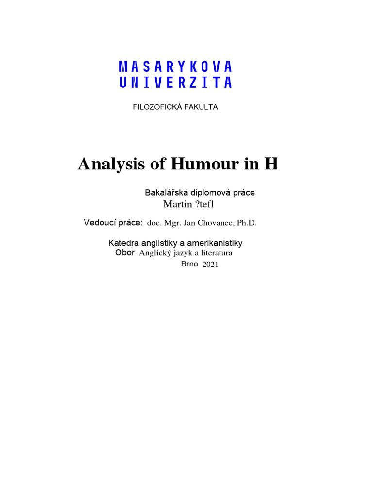 Analysis of Humour in How I Met Your Mother | PDF | Jokes | Laughter