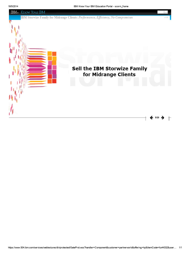 IBM Know Your IBM Education Portal - Scorm - Frame Page 9 | PDF