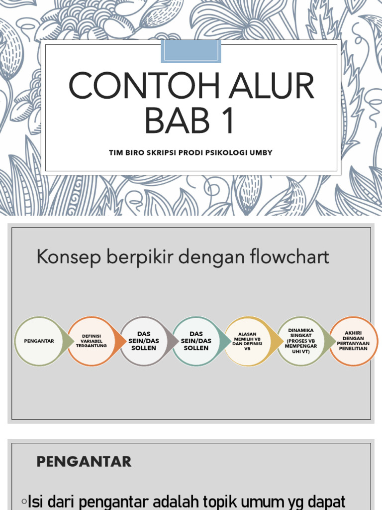 Alur Penelitian Variabel Tergantung | PDF