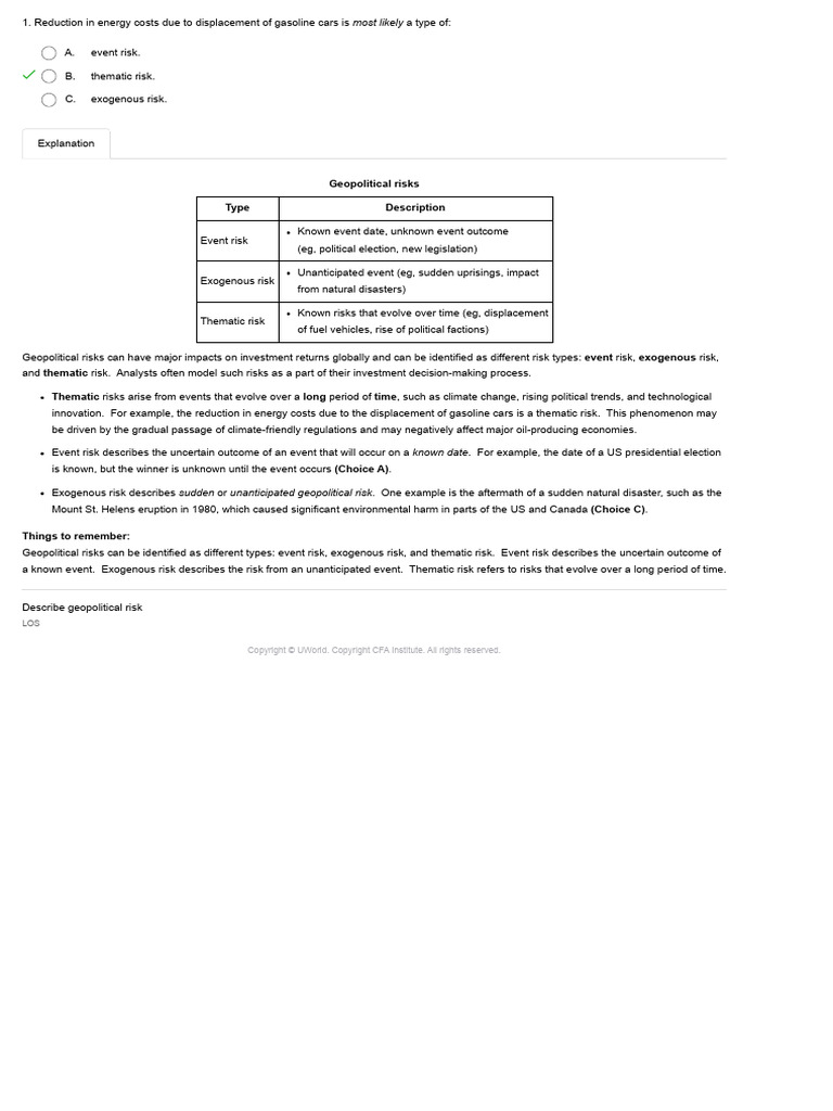 2.05 Introduction To Geopolitics - Answers | PDF | International ...