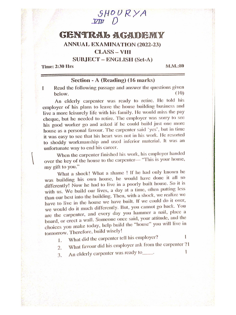 Annual Eng. paper | PDF