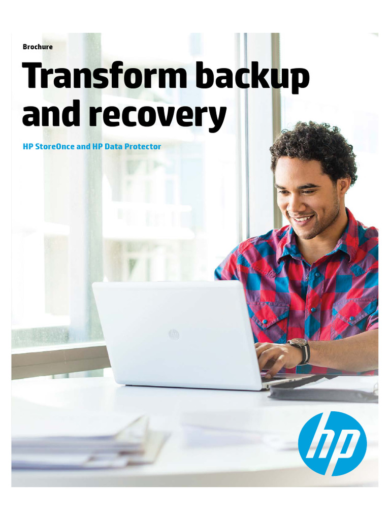 HP-StoreOnce Brochure | PDF | Backup | Virtualization
