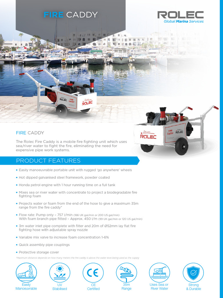 MSDS-0005 Fire Caddy | PDF | Pipe (Fluid Conveyance) | Pump