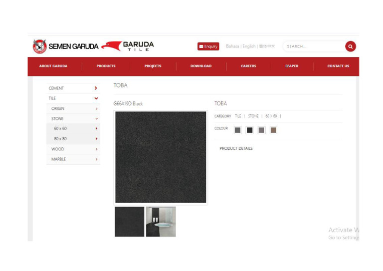 Brosur Garuda Tile pdf | PDF