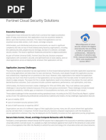 Datasheet FortiWeb Series | PDF | Denial Of Service Attack | Proxy Server