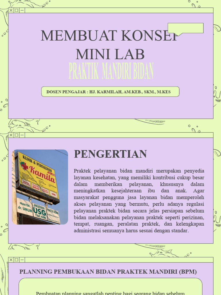 Materi Kuliah Konsep Pmb. | PDF