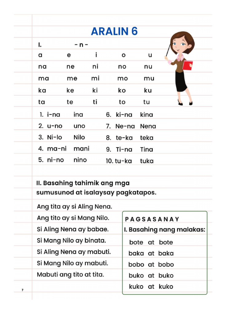 Reading Materials Filipino | PDF