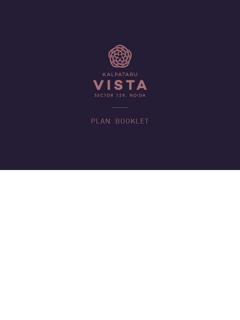 Kalpataru Vista Layout and Plans | PDF