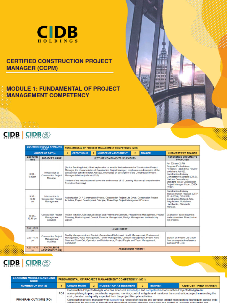 Note Slides - (CCPM) - Module 1 Fundamental of Project | PDF | Project ...