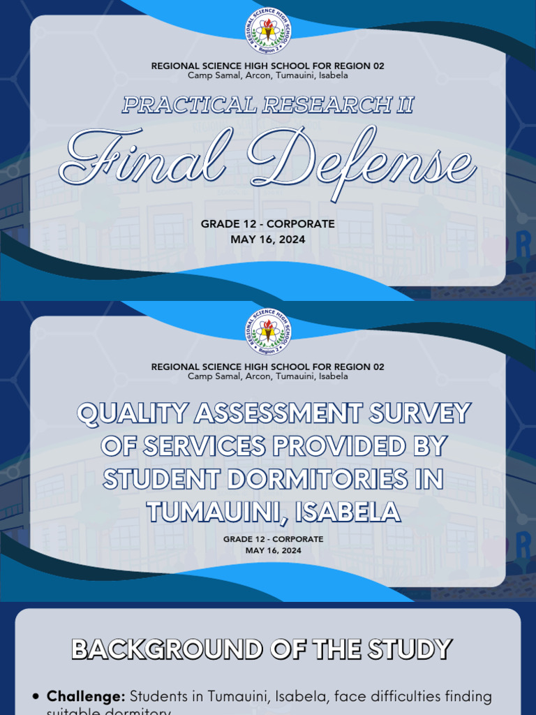 Quality Assessment Survey of Services Provided by Student Dormitories | PDF | Sampling ...