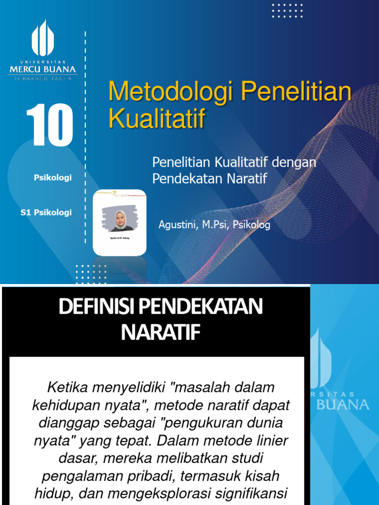 Metodologi Penelitian Kualitatif (TM11) | PDF