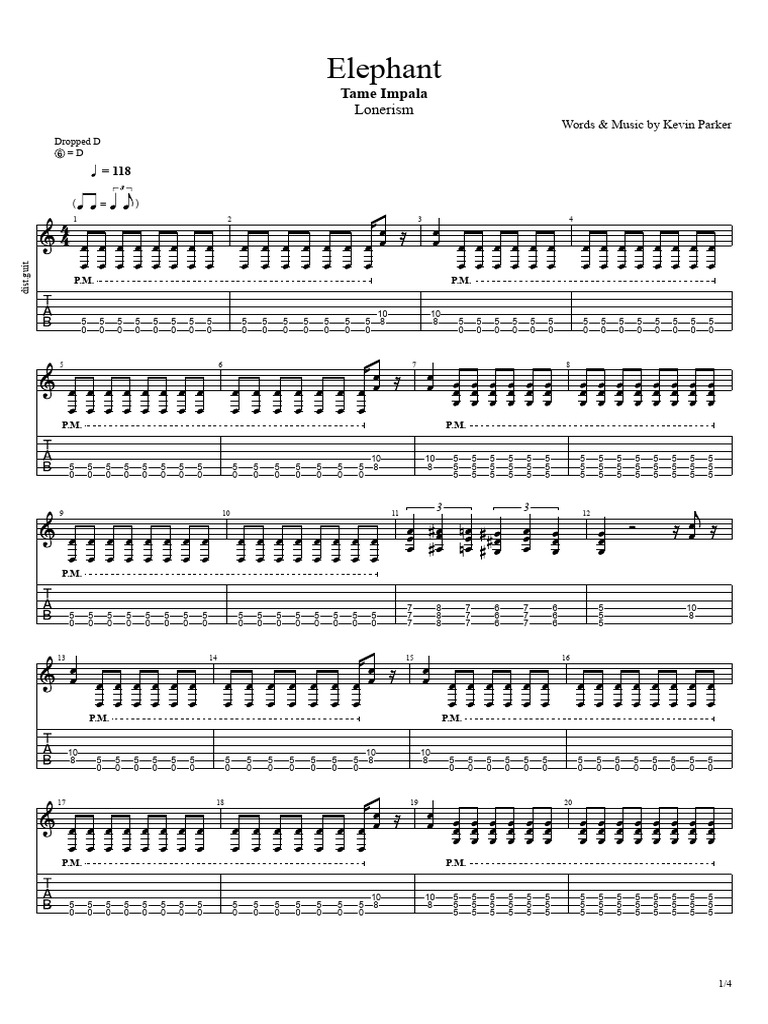 Tame-Impala-Elephant-Pro.pdf | PDF | Albums | Music Industry