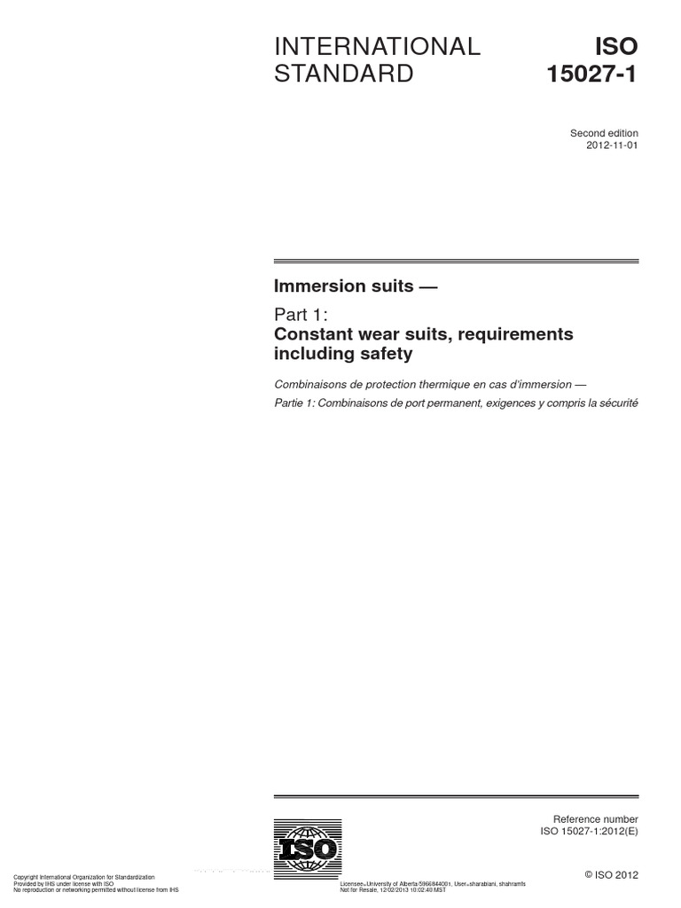 Iso 15027-1-2012 | PDF