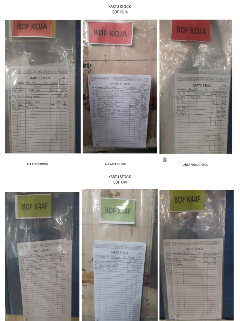 Kartu Stock HC 2024 | PDF