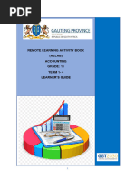 Learner Guide - Relab Grade 11 | PDF | Business