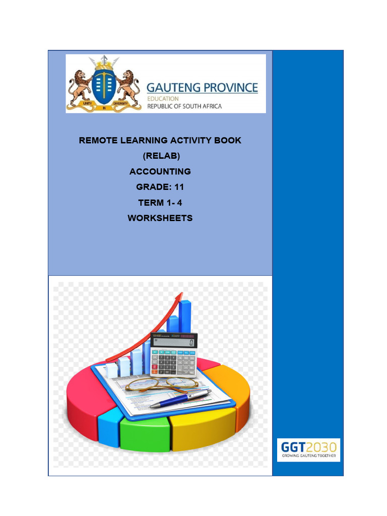Accounting Grade 11 Relab Activities - Worksheets | PDF | Book Value ...
