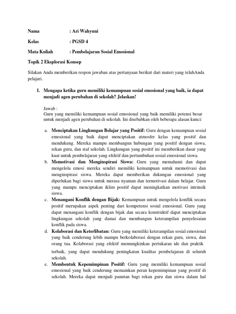 Topik 2 PSE Eksplorasi Konsep 2 | PDF