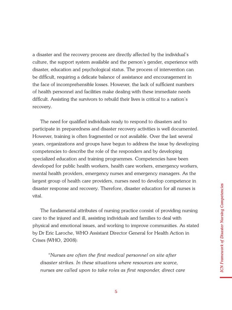 Notes Disaster | PDF | Nursing | Emergency Management