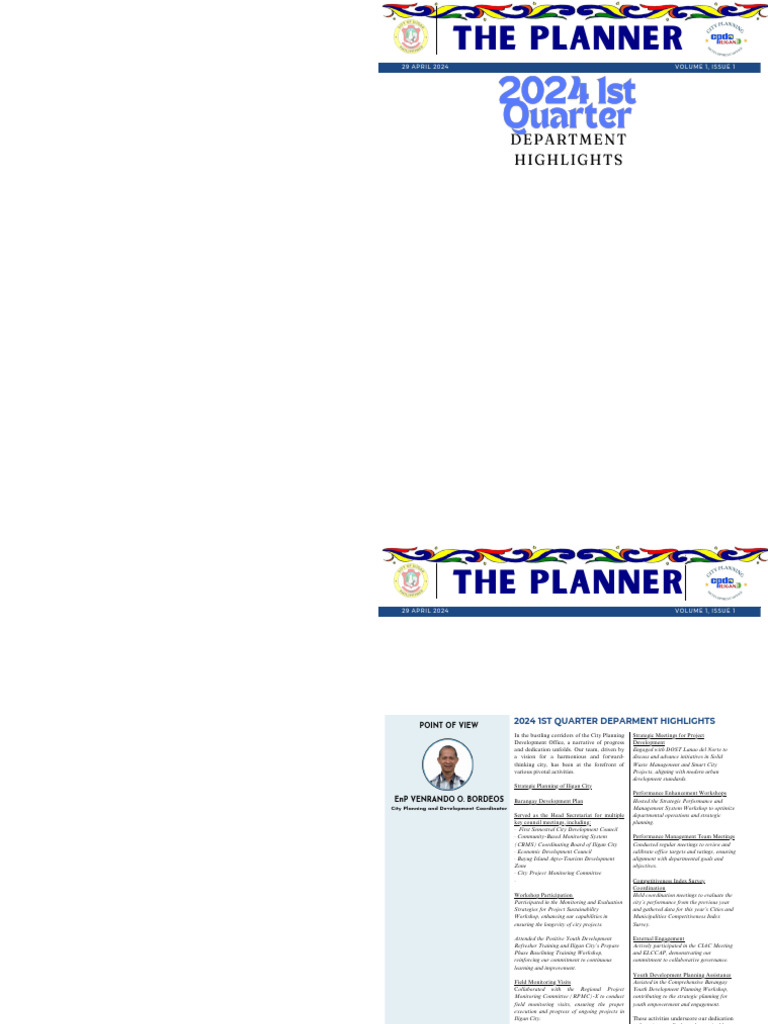 The Planner (A3 Size) | PDF