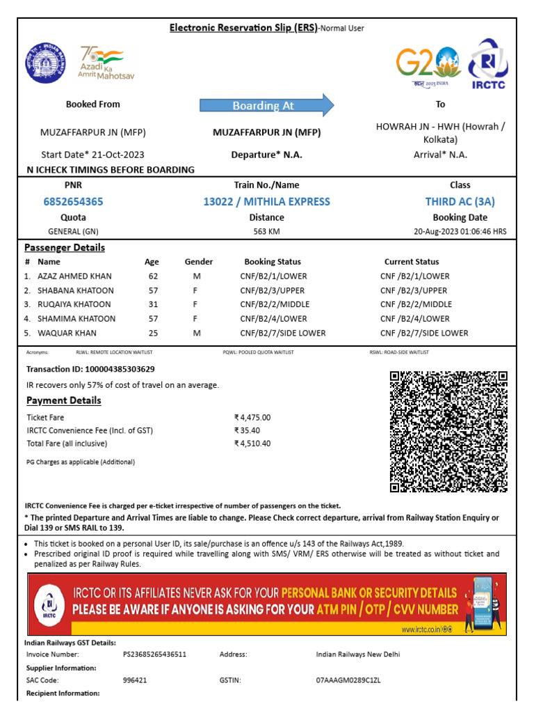 MFP To HWH | PDF | Identity Document