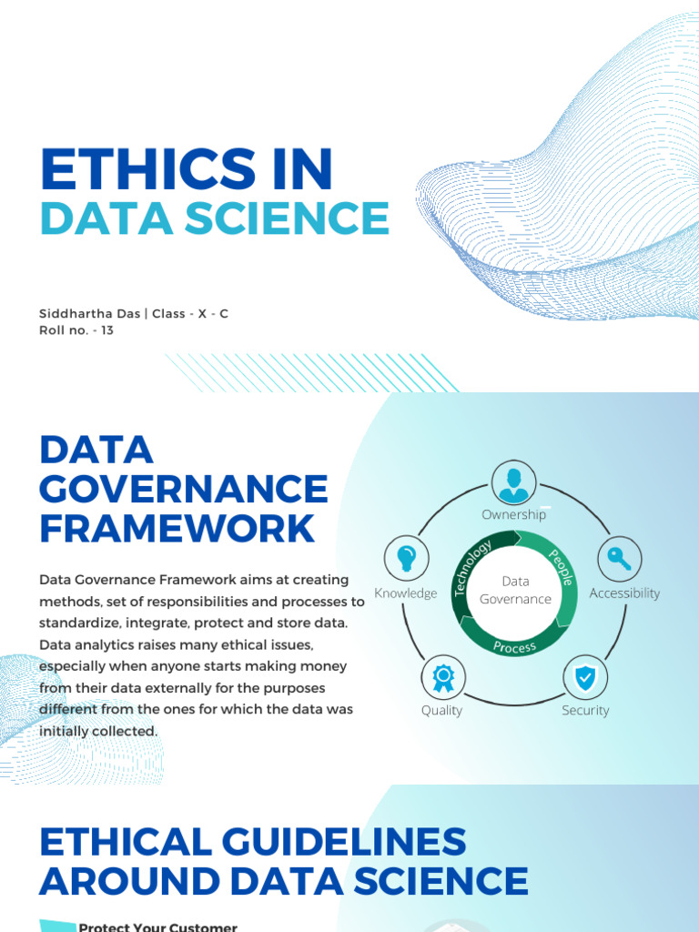 Ethics in Data Science Class 10 Portfolio | PDF