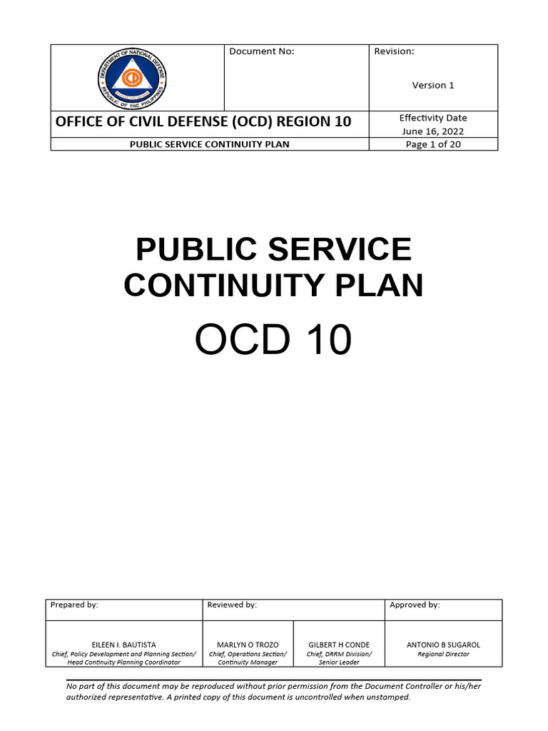 PSCP_OCD-RO-10-as-of-Jun-2022-1 (REVISED) | Download Free PDF ...