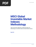 MSCI Index Policies Overview 2023 | PDF | Msci
