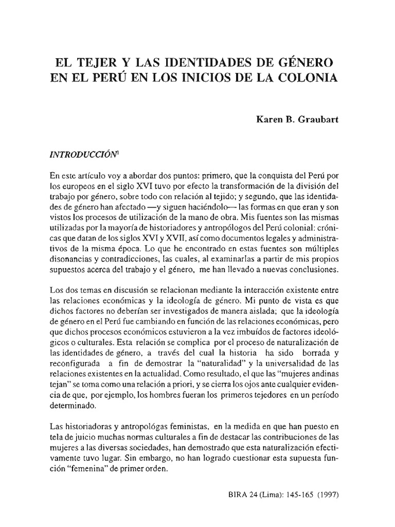 Perú Karen Textiles | PDF | Imperio Inca | Perú