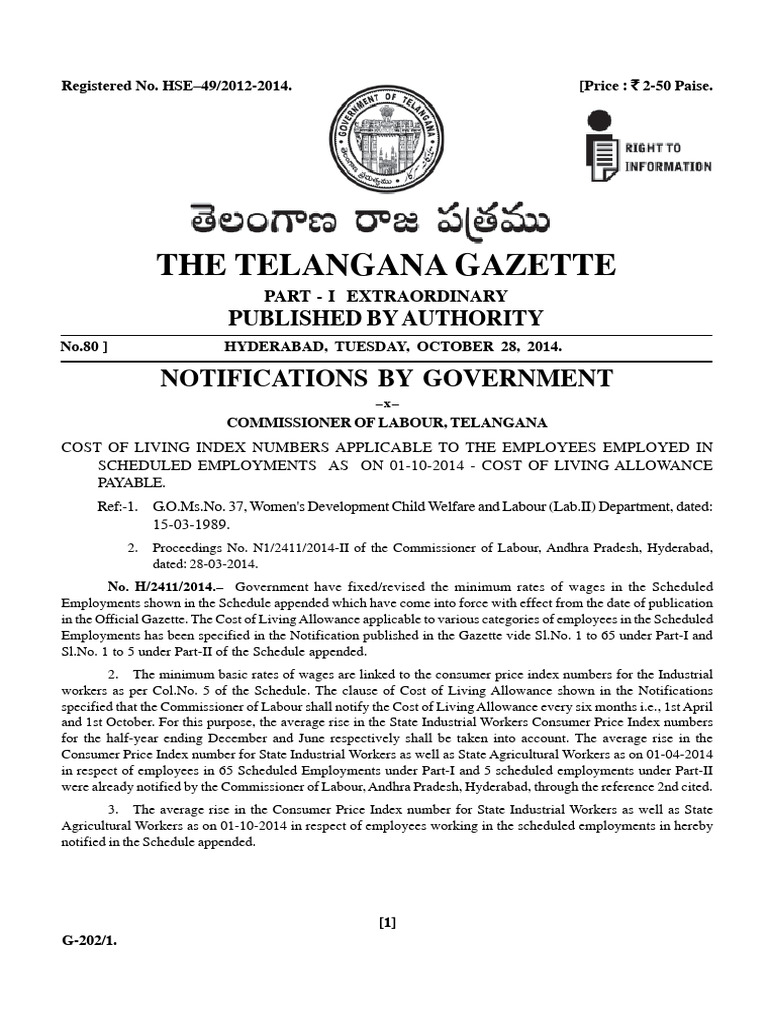 80-202-G 202 | PDF | Cost Of Living | Employment