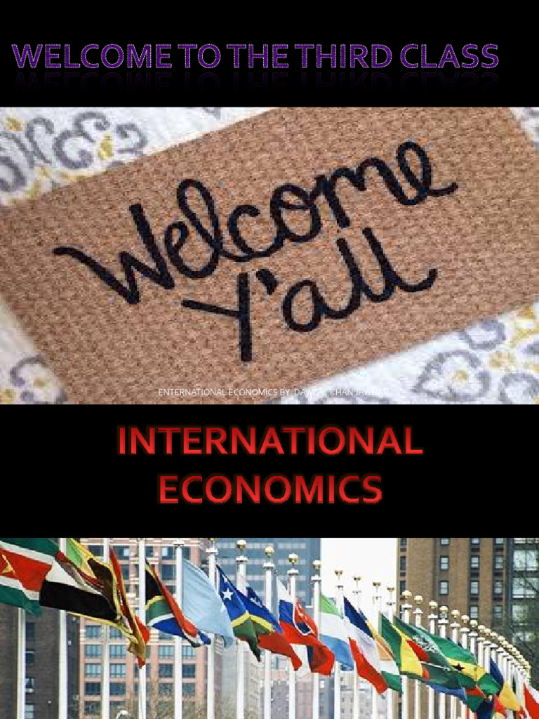 International Economics | PDF | Economics | International Economics