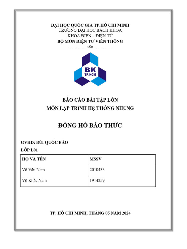 Bao Cao BTL | PDF