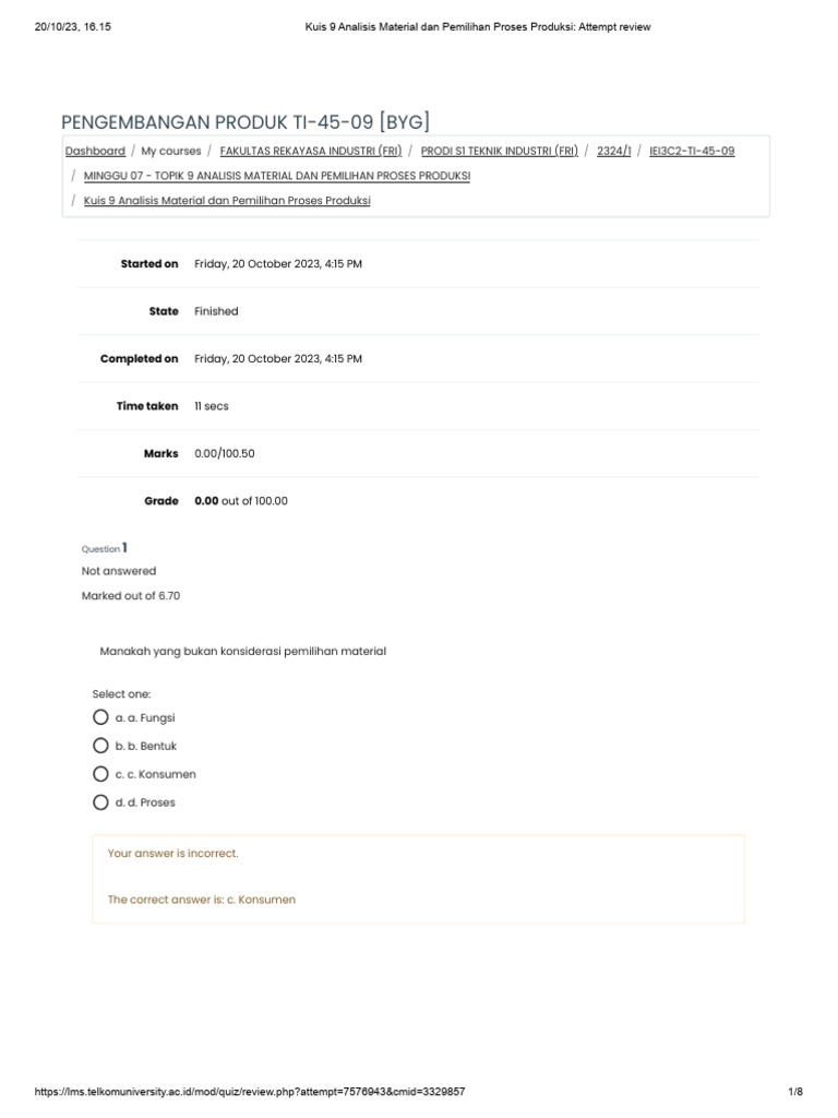 Teknik Industri: Kuis Material & Proses | PDF | Joining