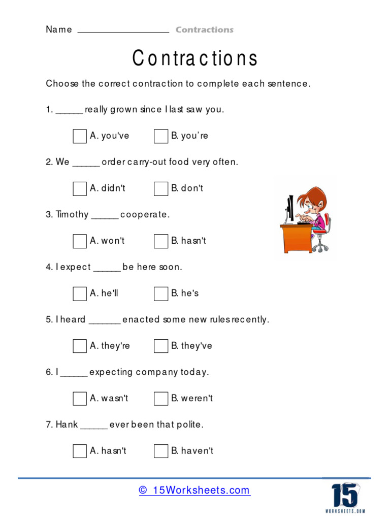 Contractions | PDF