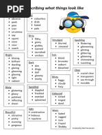 Comprehensive List of WOW Words | PDF
