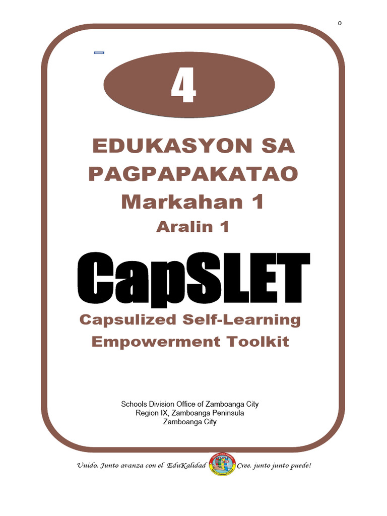 Capslet Esp Week 1 Pdf