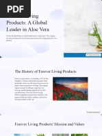 Forever Living Products Company Overview | PDF