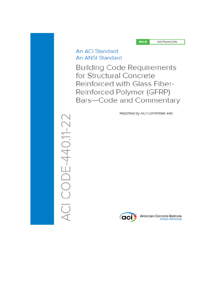 Aci 440.11-22 | PDF
