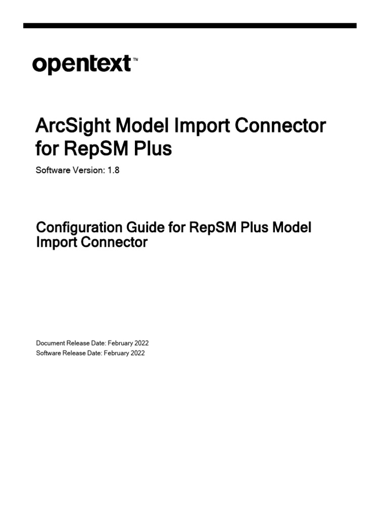 Repsm Modelimport Connector | PDF | Proxy Server | Command Line Interface